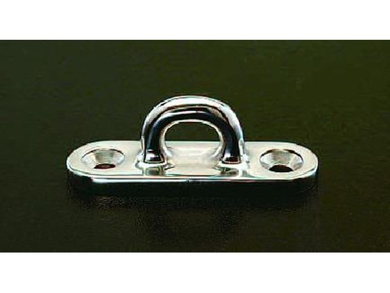 【仕様】●線径：8．1mm●プレートサイズ：76×22mm●リング径：16mm●使用荷重：450kg●材質：SUS316●穴径：7mm【備考】※メーカーの都合により、パッケージ・仕様等は予告なく変更になる場合がございます。【検索用キーワード...