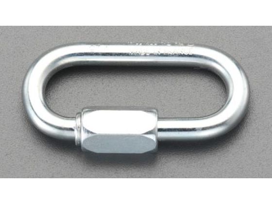 【仕様】●材質：スチール（亜鉛メッキ）●線径：4mm●内寸：31．5×11．5mm●口の開き：5．5mm●使用荷重：180kg【備考】※メーカーの都合により、パッケージ・仕様等は予告なく変更になる場合がございます。【検索用キーワード】エスコ...