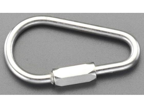 【仕様】●材質：SUS316●使用荷重：170kg【備考】※メーカーの都合により、パッケージ・仕様等は予告なく変更になる場合がございます。【検索用キーワード】エスコ　ESCO　えすこ　53.2x24.0x4.0mmクイックリング(ステンレス...