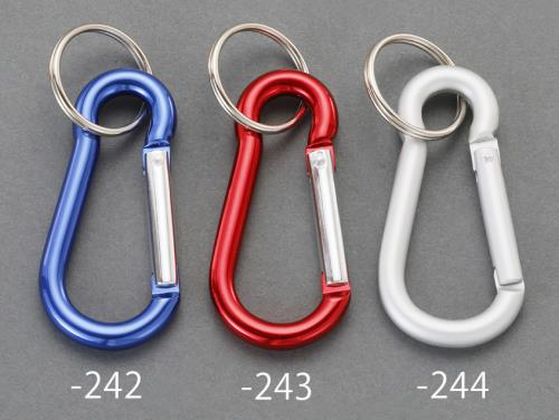 【仕様】●内寸（mm）：33×12●線径（mm）：4●開口幅（mm）：7．9●カラー：シルバー●材質：アルミ合金●リング内径：21．6mm【備考】※メーカーの都合により、パッケージ・仕様等は予告なく変更になる場合がございます。【検索用キーワ...