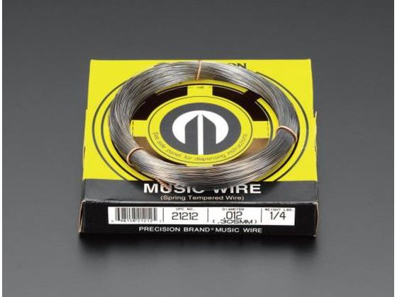 【仕様】●線径：0．279mm●長さ：929m●引張り強さ（最小・最大）：267〜292kg／mm2●材質：高炭素鋼（ハイカーボン鋼）●重量：450g●スプリング焼入●注意：重量が基準となりますので長さは多少異なります。【備考】※メーカーの...