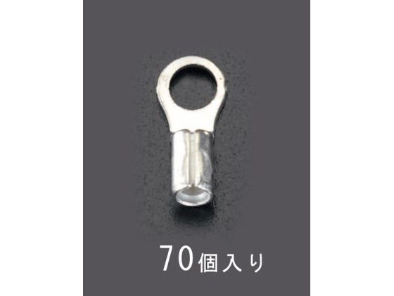 【仕様】●型式：8−8●撚線：6．64〜10．52mm2●入数は70個入りです。【備考】※メーカーの都合により、パッケージ・仕様等は予告なく変更になる場合がございます。【検索用キーワード】エスコ　ESCO　えすこ　8.0-8.0[丸形]裸圧...