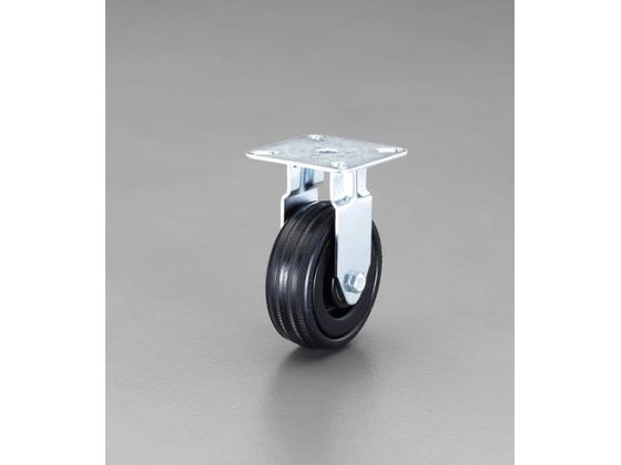 【仕様】●仕様：固定車輪●材質：金具：スチール（亜鉛メッキ）車輪：ソリッドラバー●車輪径×幅：50×18mm●全高：71mm●重量：0．182kg●耐熱温度：−20〜60℃●耐荷重：30kg●ボールベアリング●軽荷重タイプ●プレート取付け型...