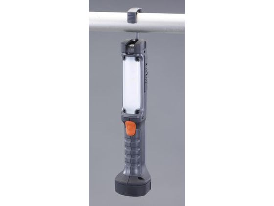 【仕様】●使用電池：単3×4本（別売）●明るさ（ルーメン）：強：550弱：150●電池寿命（時間）：強：8弱：40●照明装置：SMD球6灯●サイズ：60（W）×65（D）×280（H）mm●収納式フック、背面マグネット付●重量：280g●頑...
