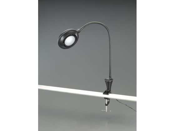 【仕様】●電源：AC100〜250V●電球：LEDチップ1灯●全長：480mm●重量：480g●取付クランプ厚み：55mm●コード長：1．8m●明るさ：強：490ルーメン弱：280ルーメン●クランプ式でしっかり固定！最大490ルーメン×フレ...