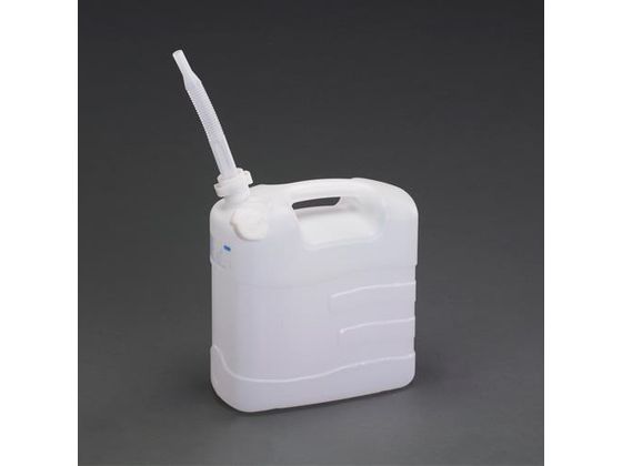 【仕様】●容量：20L●サイズ：383×203×400（H）mm●ノズル長：245mm●ノズル先端外径：20mm●材質：本体：高密度ポリエチレン、フタ・アダプター：ポリプロピレン、ノズル：低密度ポリエチレン●入数：1個●重量：970g●ノズ...