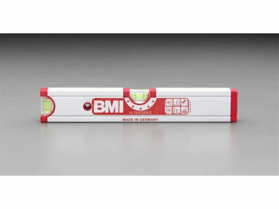 【仕様】●アルミ合金製●精度：0．5mm／m●レンズタイプですから大きく正確に見えます。●全長（mm）：200【備考】※メーカーの都合により、パッケージ・仕様等は予告なく変更になる場合がございます。【検索用キーワード】エスコ　ESCO　えす...