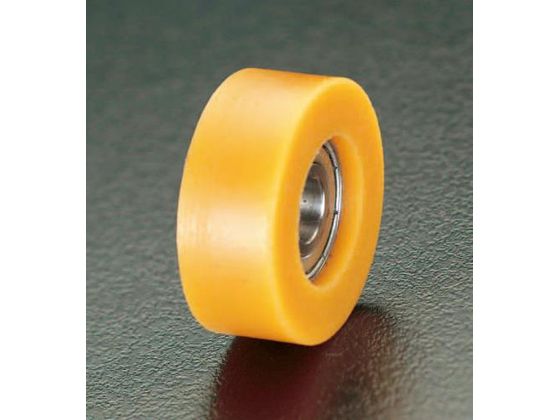【仕様】●材質：タイヤ：ポリウレタン、リム：スチール●車輪径×幅：75×23mm●軸径：20mm●耐熱温度：−25〜70℃●耐荷重：110kg●高荷重・ハイスピードでの使用に耐えられるボールベアリング仕様●負荷がかかっても温度上昇をわずかに...