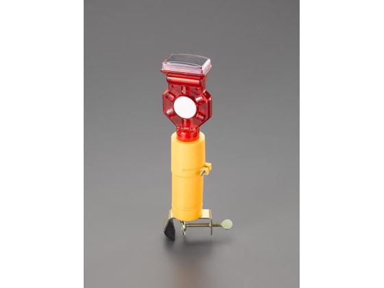 【仕様】●電源：ソーラー（ニッケル水素電池）●光源：LED×6灯●電池寿命：60時間●クランプ範囲：55mmまで●材質：本体：ポリスチレン受け部：ポリエチレン●重量：375g●明暗センサー内蔵により、暗くなると自動点滅します。●ON／OFF...