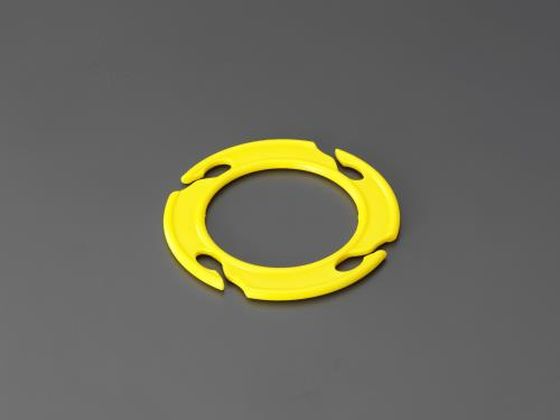【仕様】●サイズ：外径：124mm、厚み：5mm、内径：80mm●重量：23g●入数：2個入り●コーンとチェーンで間仕切りする際のチェーンフック●チェーンを切り込みに挟むだけなので、非常に簡単に使用できます。【備考】※メーカーの都合により、...