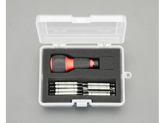 【仕様】●【セット内容】：10点セット●ラチェットハンドル：95mm●差込六角対辺：1／4”●ヘクスローブビット：T7・T8・T9・T10・T15・T20・T25・T27・T30●樹脂ケース付●ビット全長：65mm●【パワーグリップドライバ...