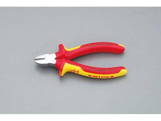 【仕様】●メーカー：KNIPEX（クニペックス）●型番：7006160●刃硬度：HRC62●仕上げ：クロムメッキ●ハンドル：コンフォート（1000V絶縁）●全長（mm）：160●切断能力（mm）：中硬線：φ3．0、硬線：φ2．0【備考】※メ...