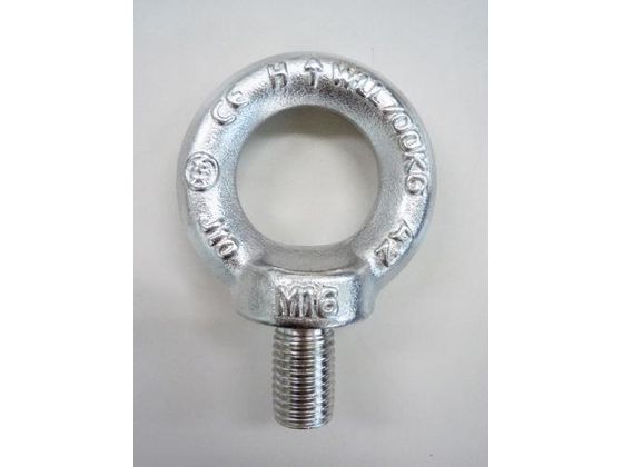 【仕様】●材質：鍛造ステンレス（SUS304）●ねじ径：M6●内径：20●線径：8●使用荷重：80kg【備考】※メーカーの都合により、パッケージ・仕様等は予告なく変更になる場合がございます。【検索用キーワード】エスコ　ESCO　えすこ　M6...