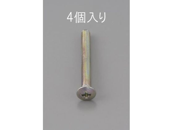 【仕様】●材質：鉄（三価クロメート）●並目ねじ●全ねじ●サイズ：M6×50●ピッチ：1●入数：4個【備考】※メーカーの都合により、パッケージ・仕様等は予告なく変更になる場合がございます。【検索用キーワード】エスコ　ESCO　えすこ　M6x5...