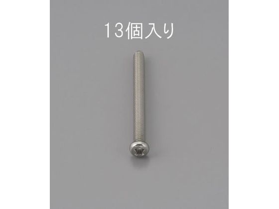 【仕様】●材質：ステンレス●並目ねじ●全ねじ●頭形状：（＋）ナベ頭●サイズ：M4×15●ピッチ：0．7●入数：13個【備考】※メーカーの都合により、パッケージ・仕様等は予告なく変更になる場合がございます。【検索用キーワード】エスコ　ESCO...