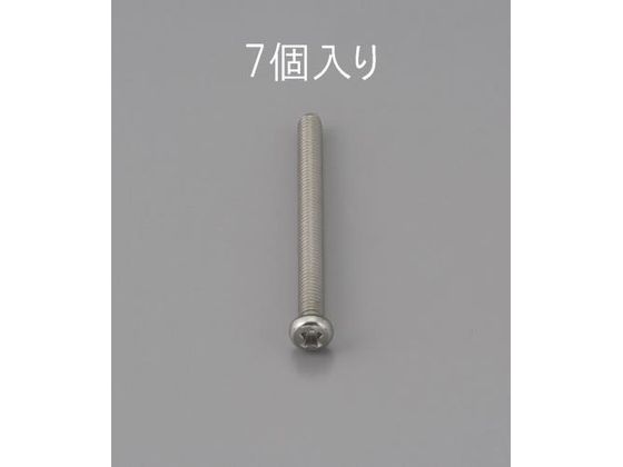 【仕様】●材質：ステンレス●並目ねじ●全ねじ●頭形状：（＋）ナベ頭●サイズ：M4×35●ピッチ：0．7●入数：7個【備考】※メーカーの都合により、パッケージ・仕様等は予告なく変更になる場合がございます。【検索用キーワード】エスコ　ESCO　...