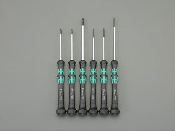 【仕様】●【セット内容】：7点セット・EA550MC−1．8　1．8x0．30x60mm　精密ドライバー（−）　・EA550MC−2　2．0x0．40x60mm　精密ドライバー（−）　・EA550MC−2．5　2．5x0．40x80mm　精...