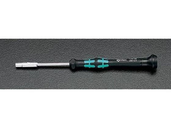 【仕様】●ナット対辺：2．0mm●軸長：60mm●全長：157mm【備考】※メーカーの都合により、パッケージ・仕様等は予告なく変更になる場合がございます。【検索用キーワード】エスコ　ESCO　えすこ　2.0x60mm[Nut]ドライバー(精...