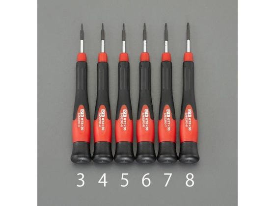 【仕様】●全長：140mm●軸長：30mm●先端：T6●いじり止め付き●力が入りやすい大型四角断面形状ハンドル●生産国：日本【備考】※メーカーの都合により、パッケージ・仕様等は予告なく変更になる場合がございます。【検索用キーワード】エスコ　...