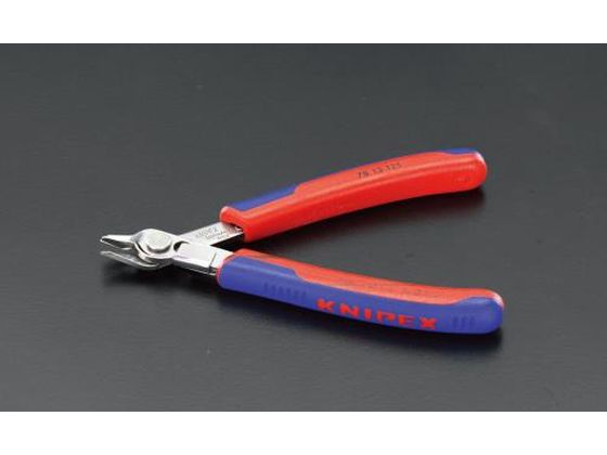 【仕様】●メーカー：KNIPEX（クニペックス）●型番：7813125●ハンドル：コンフォート●全長：125mm●切断能力：軟線：φ0．2〜1．6mm、中硬線：φ1．0mm●刃硬度：HRC53●直刃●仕様：ワイヤーホールド付【備考】※メーカ...