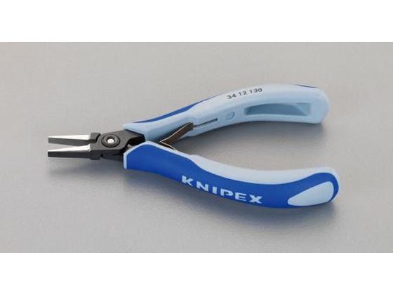 【仕様】●メーカー：KNIPEX（クニペックス）●型番：3422130●全長：130mm●ハンドル：コンフォート●仕上げ：つや消し●つかむ・曲げる作業に最適●先端厚み：1mm【備考】※メーカーの都合により、パッケージ・仕様等は予告なく変更に...