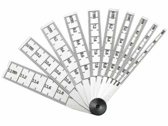 【仕様】●全長：70mm●最小目盛：0．02mm●スチール製●枚数：10枚●サイズ：2〜12mm【備考】※メーカーの都合により、パッケージ・仕様等は予告なく変更になる場合がございます。【検索用キーワード】エスコ　ESCO　えすこ　2.0-1...