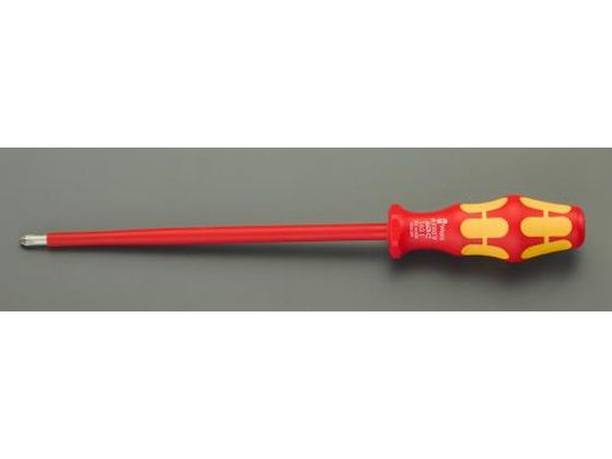 【仕様】●1000V絶縁●先端：＃0●軸長：80mm【備考】※メーカーの都合により、パッケージ・仕様等は予告なく変更になる場合がございます。【検索用キーワード】エスコ　ESCO　えすこ　#0x80mm[+]ドライバー・絶縁(slipSTOP...