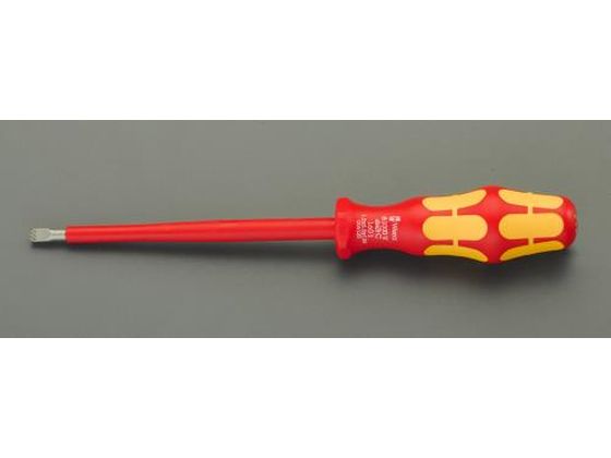 【仕様】●1000V絶縁●先端滑り止め加工●先端：8．0×1．2●軸長：175mm【備考】※メーカーの都合により、パッケージ・仕様等は予告なく変更になる場合がございます。【検索用キーワード】エスコ　ESCO　えすこ　8.0x1.2mm　17...