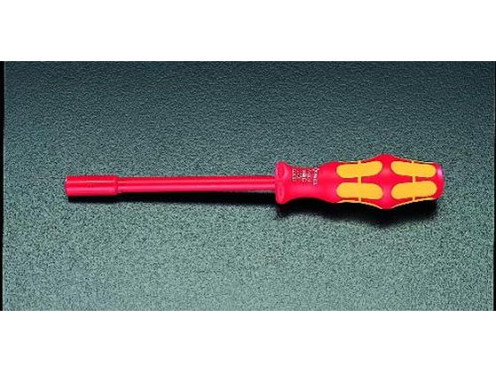 【仕様】●1000V絶縁●軸長：125mm●サイズ：6．0mm【備考】※メーカーの都合により、パッケージ・仕様等は予告なく変更になる場合がございます。【検索用キーワード】エスコ　ESCO　えすこ　6.0x125mm[Nut]ドライバー(絶縁...
