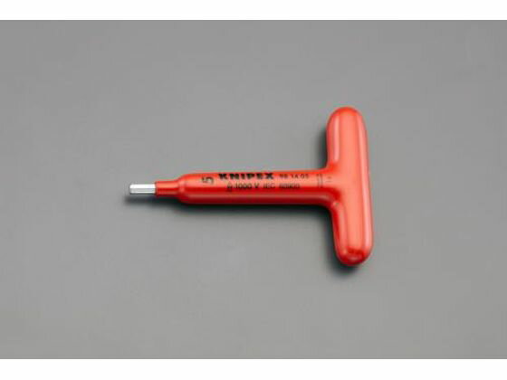 【仕様】●メーカー：KNIPEX（クニペックス）●型番：981408●1000V絶縁●サイズ（mm）：8．0●軸長（mm）：110●ハンドル幅（mm）：90【備考】※メーカーの都合により、パッケージ・仕様等は予告なく変更になる場合がございま...