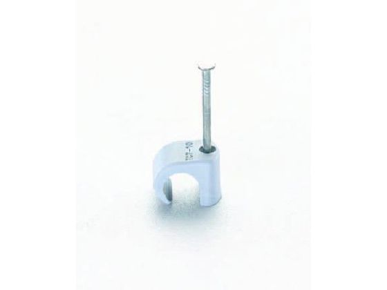 【仕様】●カラー：ライトグレー●ケーブル径：4〜6mm●材質：耐衝撃性ポリプロピレン●プラスチック製で弾力があり、相手を傷つけることはありません。●片側止めの為、隅での配線がきれいにできます。●コンクリートに使用する場合はEA947CP−0...