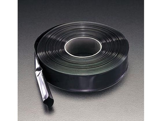 【仕様】●フラット時幅：30mm●収縮前内径：19．0mm●熱収縮範囲：30−16mm●熱収縮範囲内径：19−10．2mm●熱収縮率：50％●色：黒●材質：収縮性PVC●厚み：0．08mm●100m巻●耐熱温度：−15〜105℃●耐電圧：6...