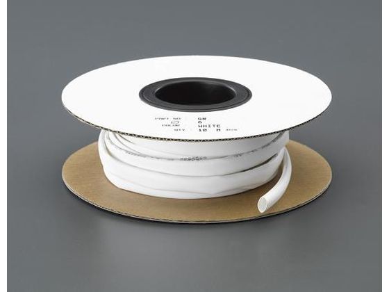 【仕様】●収縮前内径：3．5mm●収縮後内径：1．75mm●全長：10m●色：白●耐電圧：600V●材質：ポリオレフィン●90℃の加熱で50％収縮（直径）　します。【備考】※メーカーの都合により、パッケージ・仕様等は予告なく変更になる場合が...