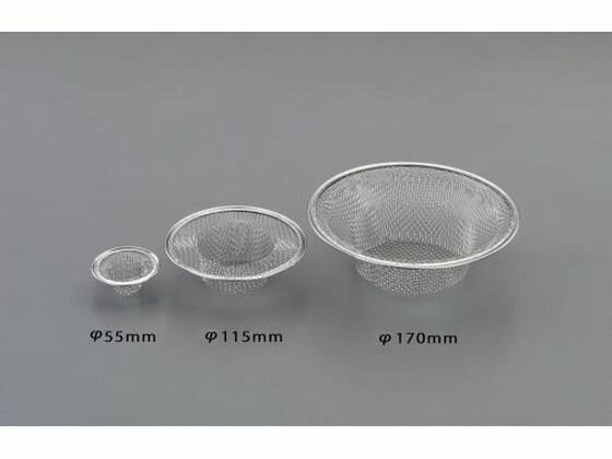 【仕様】●サイズ：Φ70（φ30）×23（H）mm●材質：ステンレス●線径：0．42mm●メッシュ：8●目開：2．76mm【備考】※メーカーの都合により、パッケージ・仕様等は予告なく変更になる場合がございます。【検索用キーワード】エスコ　E...