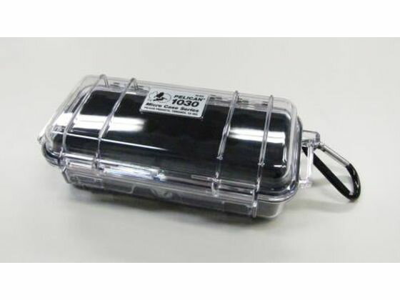 【仕様】●メーカー：PELICANPRODUCTS●型番：1030●カラー：ブラック●重量：280g●IP67●サイズ：内寸：162（W）×67（D）×52（H）mm、外寸：190（W）×98（D）×62（H）mm【備考】※メーカーの都合に...