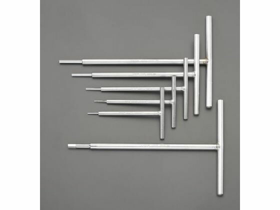 【仕様】●メーカー：TONE●型番：※ESCOオリジナルセット品●【セット内容】：6本組み●対辺（mm）：2．5・3・4・5・6・8●全長（mm）：150〜300【備考】※メーカーの都合により、パッケージ・仕様等は予告なく変更になる場合がご...