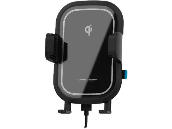 【商品説明】ワイヤレス充電の規格「Qi」認証品。タッチ式センサー搭載。タッチセンサーパネル部にふれるだけでアームが開きます。エンジンOFFの状態でも電動でアームが開閉可能なキャパシタ内蔵。クリップをエアコンフィンに差し込み、ダイヤルで固定し...