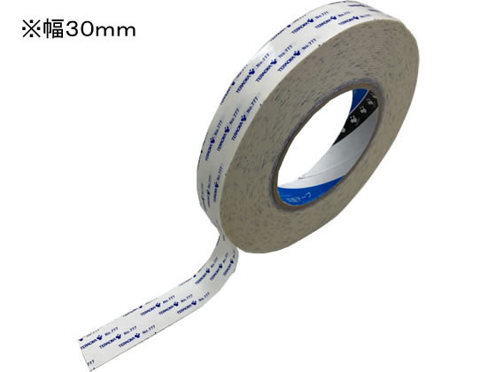 【仕様】●サイズ：幅30mm×長さ20m●厚さ：0．16mm●入数：1巻●付きにくかった素材にもよく付く両面テープです。塩化ビニル、ポリエチレン、ポリプロピレン等の各種プラスチックに。【備考】※メーカーの都合により、パッケージ・仕様等は予告...