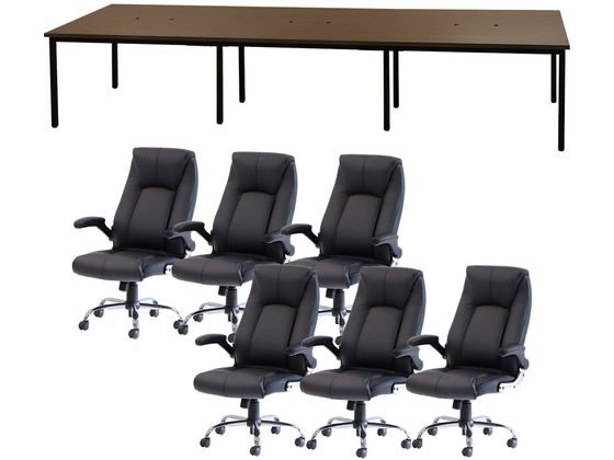 【商品説明】【フリーアドレスデスク】向かい合わせで座っても、ゆったり使える奥行1200mm。中間脚が内側に入っているので、着座位置に縛られず座れます。フラット型の配線ボックス付きなので、幅広い用途で大活躍。【チェア】まるでファーストクラスの...