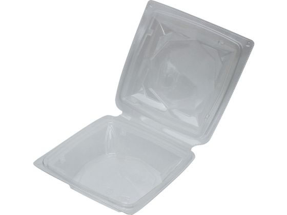 【商品説明】テイクアウトに最適！内嵌合形式。フタの八角形状が鮮度感を演出します！【仕様】●寸法：146×141×高さ48mm（蓋高さ12mm）●容量：約240ml●色：透明●材質：A−PET●耐熱温度：約60℃●生産国：日本製●注文単位：1...