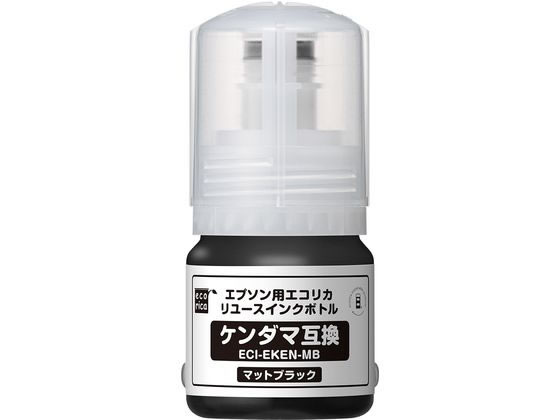 【商品説明】エプソン　KEN−MB対応リサイクルインクカートリッジ【仕様】●純正型番：KEN−MB　●対応機種：EW−M752T／EW−M752TB／EW−M754TB／EW−M754TW　●色：マットブラック　●インク種類：顔料●耐力イン...