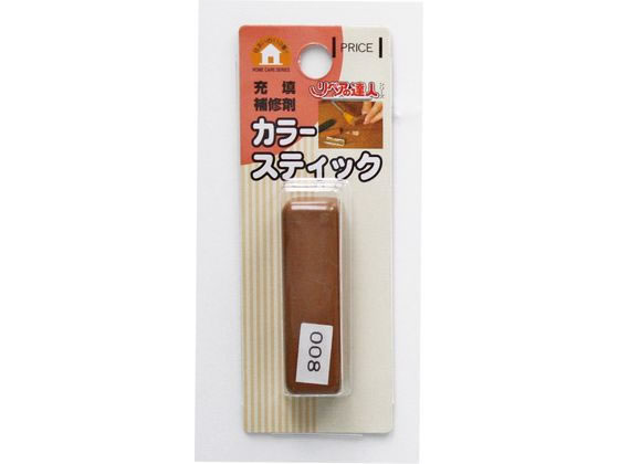 【商品説明】「あらゆるキズの補修セット専用の補充用　単品カラースティック」になります。フローリングや木製家具平面のへこみ、欠け、割れ、ひっかきキズ補修に素地の見えていないへこみキズには002番をお使いください。※補充用品となり、補修には別売...