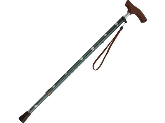 【仕様】●サイズ：長さ約65．5〜85．5cm（11段階）、グリップ長さ／約11．5cm、ゴムチップ底径／約2．9cm●パイプ径：上部／1．9cm、下部／1．6cm●重さ：約250g●材質：本体／アルミ、グリップ／楓製●適応ゴムチップ内径：...