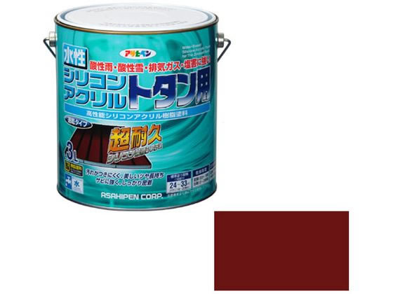 【商品説明】●シリコン架橋により強靭な塗膜を形成し、耐久性にも優れています。●紫外線劣化防止剤（HALS）の配合により、長期間美しい色とツヤを保ちます。●トタン板、カラートタンへの密着が強く防錆効果に優れています。●1回塗りで仕上がるので、...