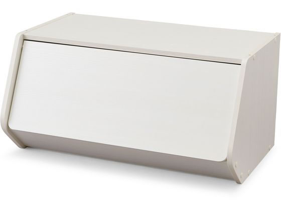 【商品説明】連結ピンをさすことで、積み重ねて使用することが可能です。収納スペースに合わせて、自由自在に組み合わせてお使いいただけます。【仕様】●カラー：オフホワイト●耐荷重（約）：全体20kg、天板10kg、底板10kg●商品内寸（約）：5...