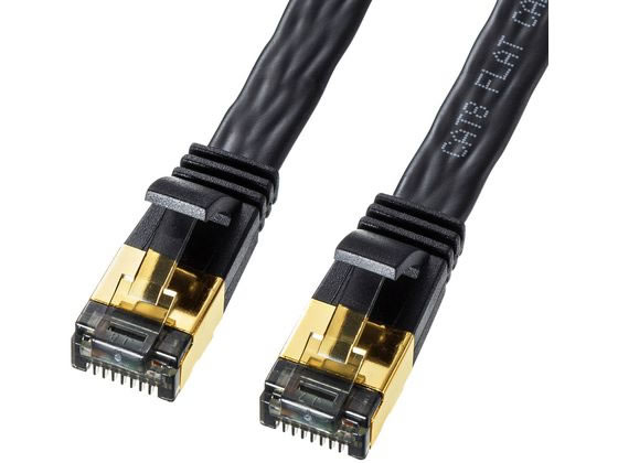 【商品説明】次世代イーサネット40GBASE−T（40Gbps）、25GBASE−T（25Gbps）に完全対応します。エンハンスドカテゴリ5の20倍、カテゴリ6の8倍の伝送帯域である2000MHzをクリアします。薄さ2．8mmのフラットタイ...