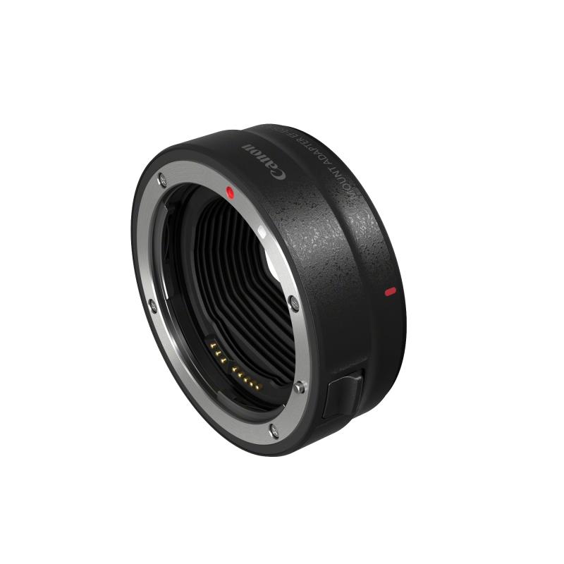 キヤノン マウントアダプター EF-EOS R EOSR対応 EF-EOSR 金属製EFレンズの機能をEOS Rで使用できる標準マウントアダプター約110gの軽量設計レンズ側・カメラ側ともに金属マウントを採用し堅牢性を確保防塵・防滴対応