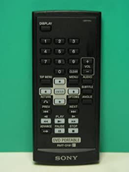 【中古】SONY DVD PORTABLEリモコン RMT-D191【メーカー名】ソニー【メーカー型番】RMT-D191【ブランド名】ソニー(SONY)【商品説明】SONY DVD PORTABLEリモコン RMT-D191当店では初期不良...