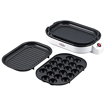 【中古】グラート 着脱式ホットプレート 焼肉プレート・たこ焼プレート付 GR-265-P3【メーカー名】ニシヤマ【メーカー型番】GR-265-P3【ブランド名】ニシヤマ【商品説明】グラート 着脱式ホットプレート 焼肉プレート・たこ焼プレート...