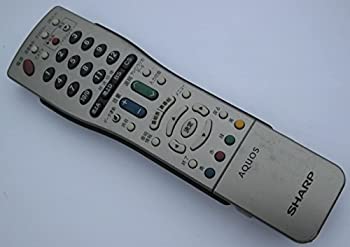 【中古】(非常に良い)シャープ テレビリモコン GA560WJSA【メーカー名】シャープ【メーカー型番】GA560WJSA【ブランド名】シャープ(SHARP)【商品説明】シャープ テレビリモコン GA560WJSA当店では初期不良に限り、商...